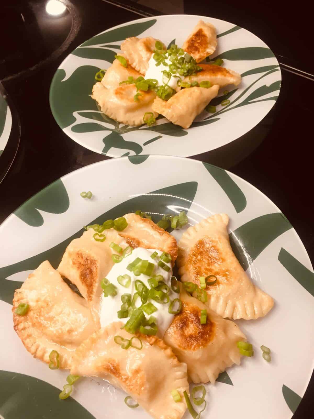 Caramelized Onion, Potato & Cheese Pierogi | Confessions of a Grocery ...