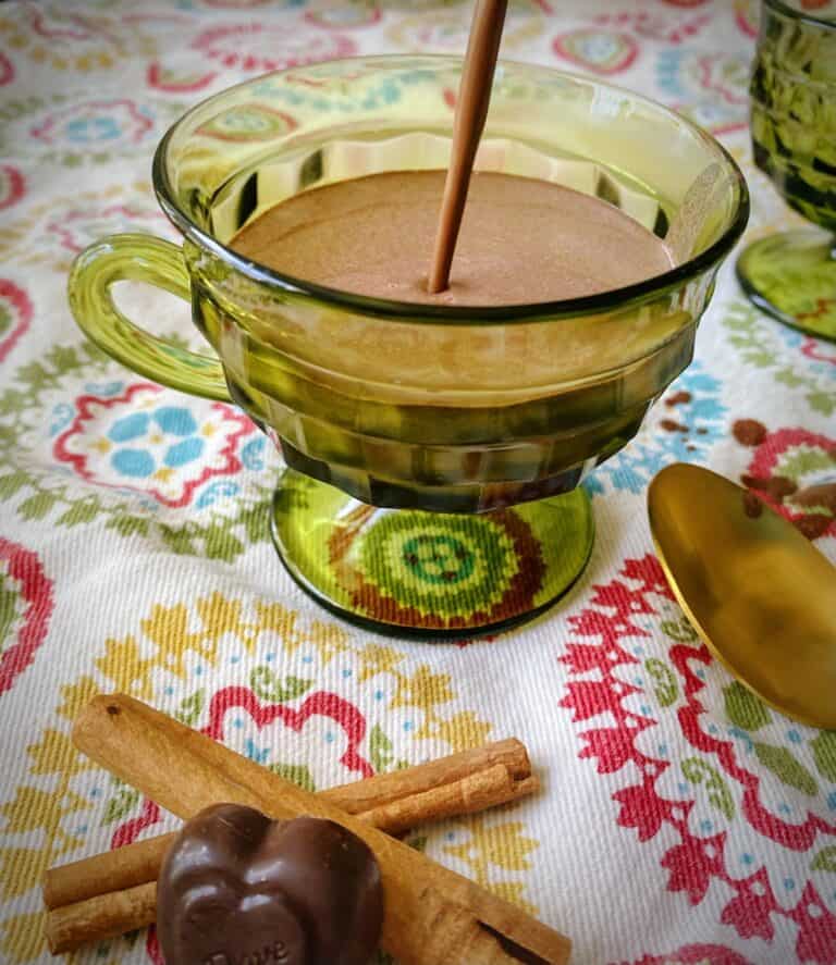 Spicy Aztec Sipping Chocolate | Confessions of a Grocery Addict