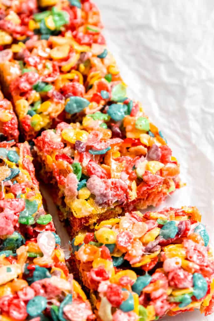 Easy, 3-Ingredient Fruity Pebbles Cereal Bars (a.k.a. Rainbow Rice ...