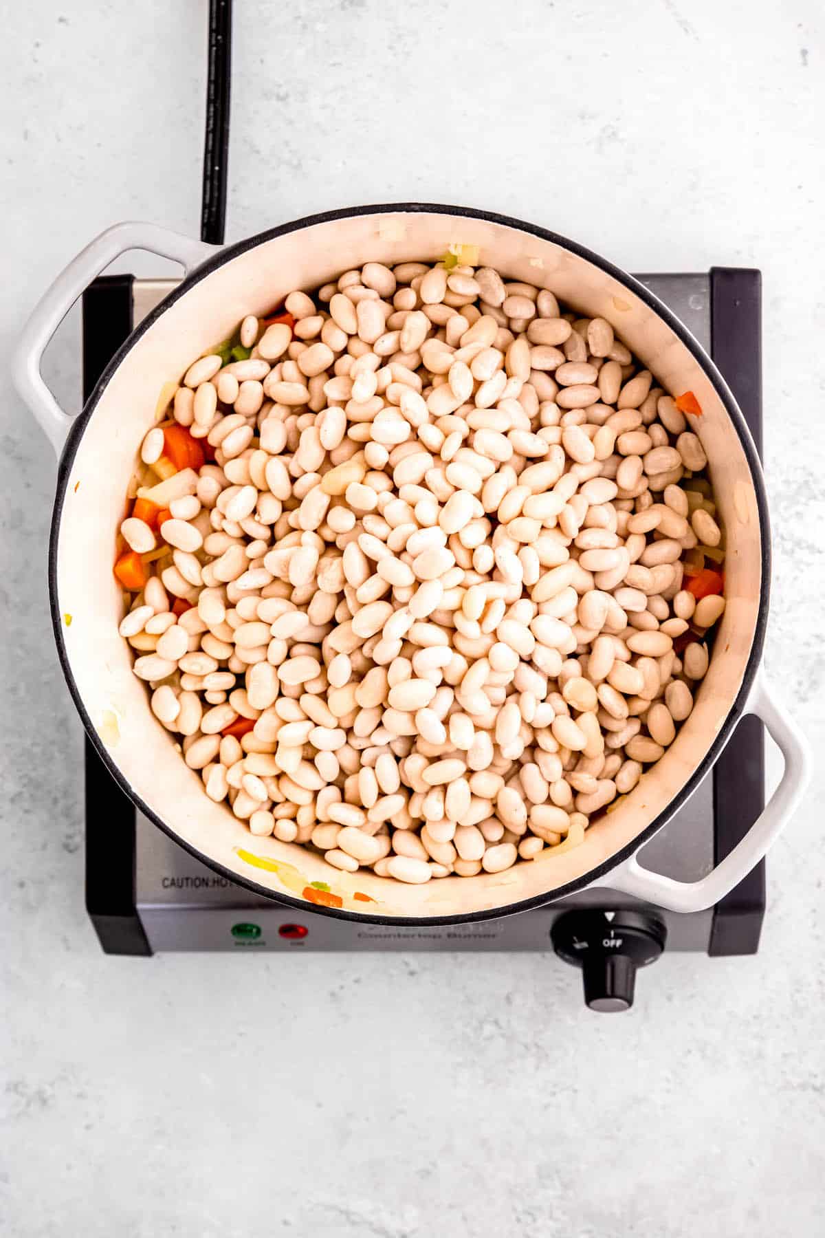 Cheesy White Bean Tomato Bake With Dried Butter Beans | Confessions of ...