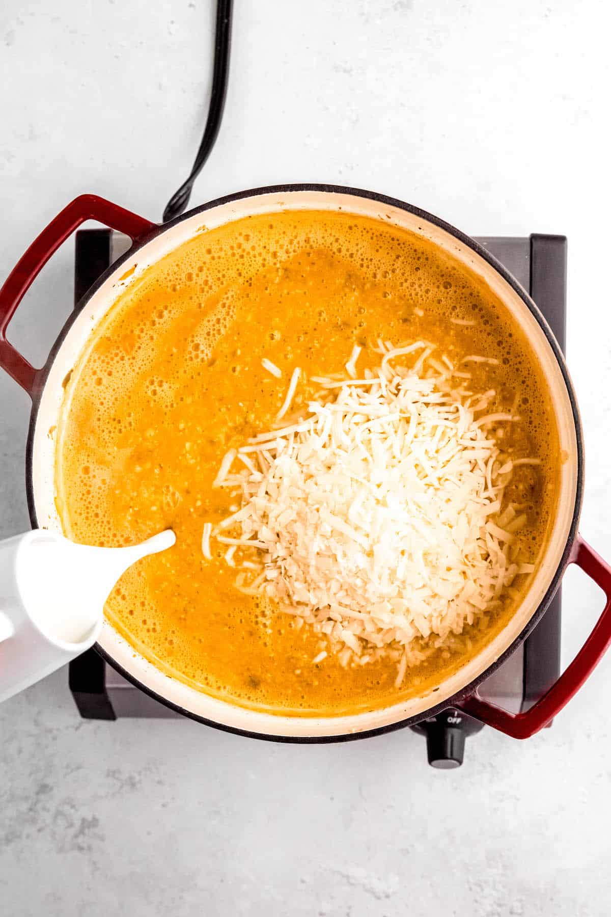 Copycat Panera Mexican Street Corn Chowder - Cheap & Easy!