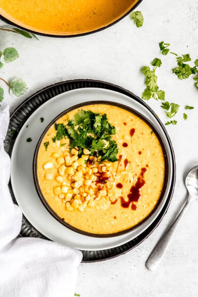 Copycat Panera Mexican Street Corn Chowder - Cheap & Easy!