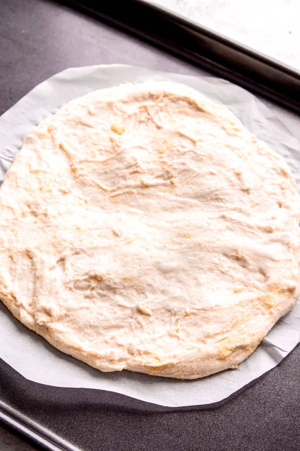 00 Flour Pizza Dough With Sourdough Starter (No Yeast)