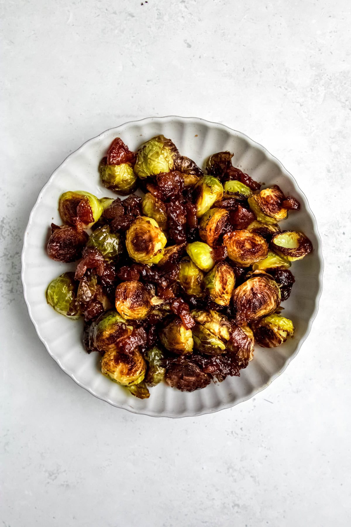 Roasted Brussels Sprouts & Bacon Jam | Confessions of a Grocery Addict