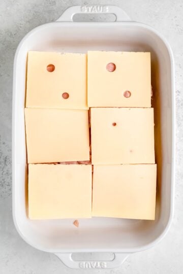 Easy Swiss Cheese Ham Delights (Hawaiian Roll Sliders)