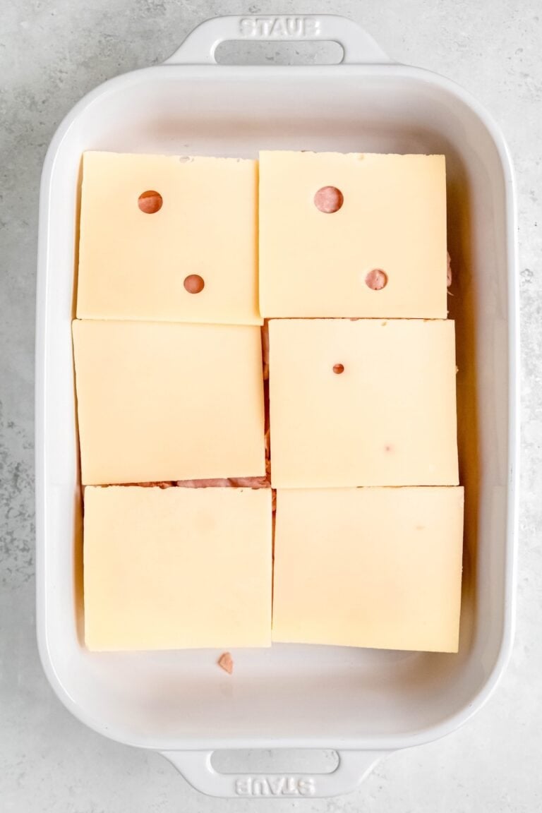 Easy Swiss Cheese Ham Delights (Hawaiian Roll Sliders)