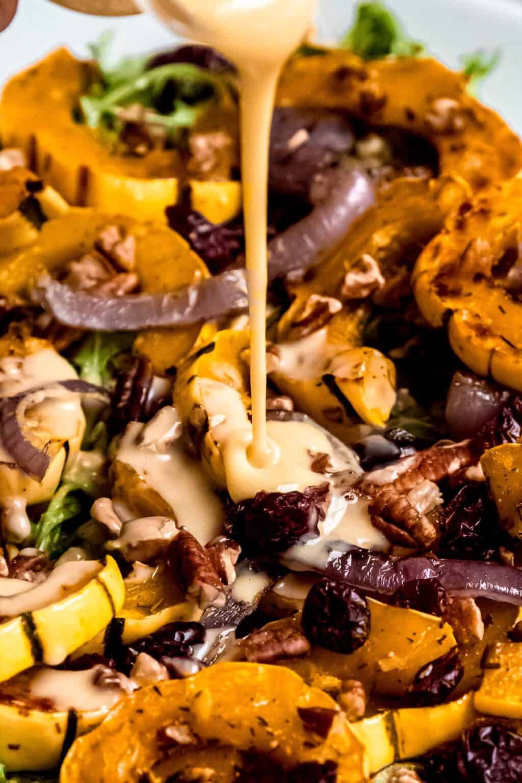 Easy 5-Minute Creamy Maple Dijon Salad Dressing | Confessions of a ...